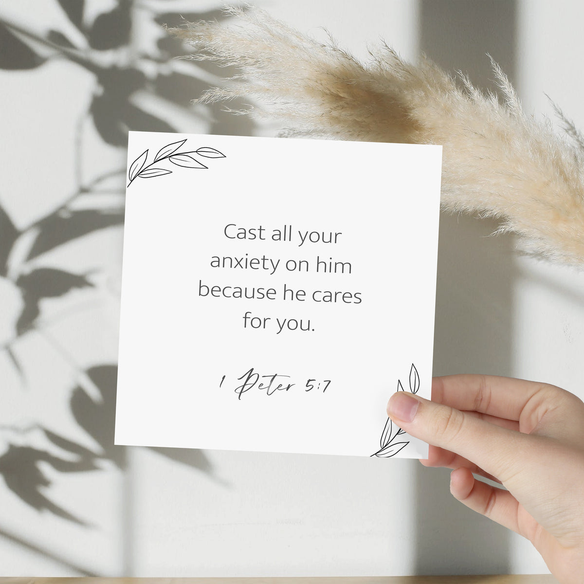 Anxiety Bible Verse Printable Cards | Anxiety Scripture Cards ...
